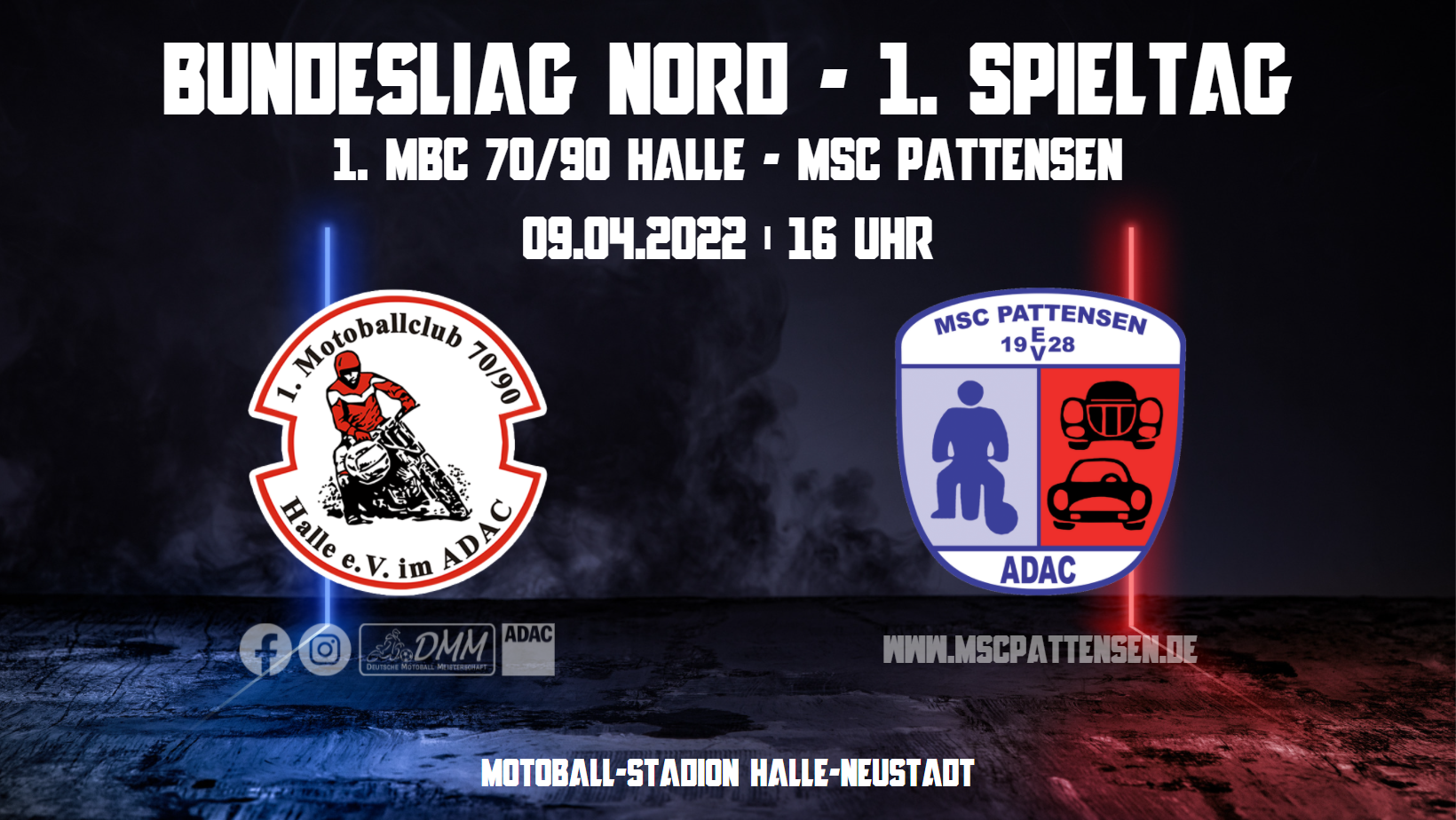 Vorbericht 1. MBC 70/90 Halle – MSC Pattensen – MSC Pattensen